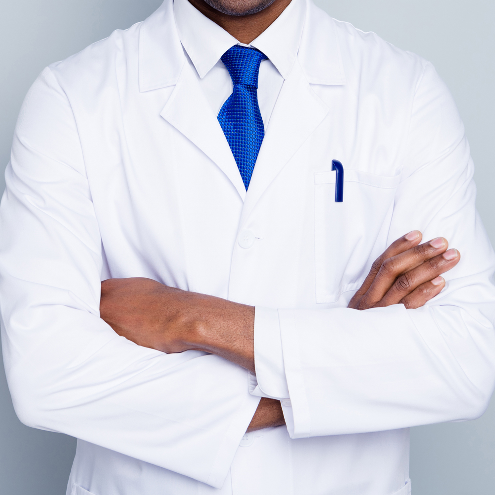 Een slimme schrijver draagt een witte jas - Uitgeverij Haystack